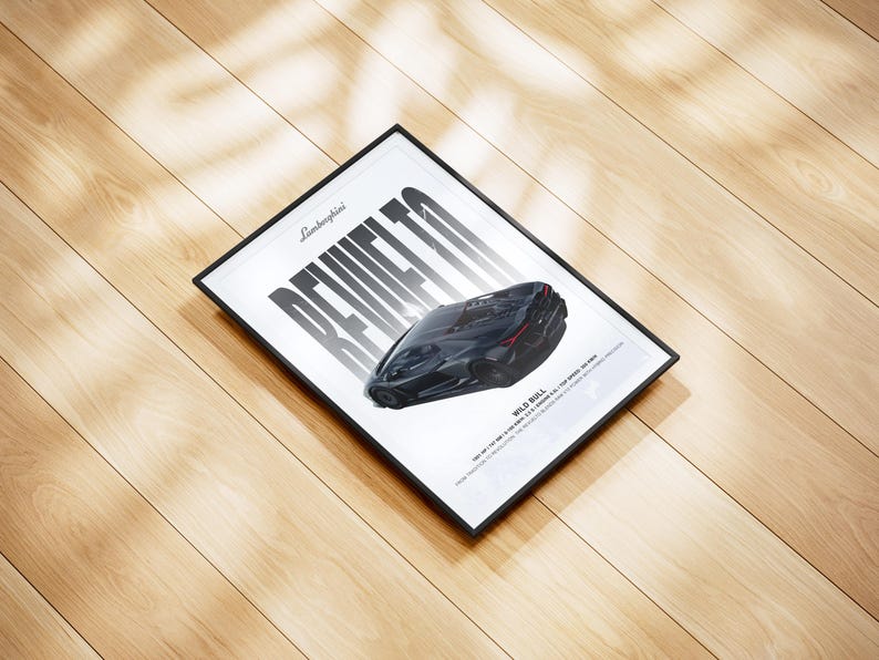 Lamborghini Revuelto Poster: Supercar Hybrid Art (digital Download) - Etsy
