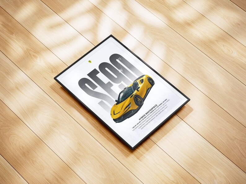 Ferrari SF90 Spider Poster | Supercar Wall Art (digital Download) - Etsy