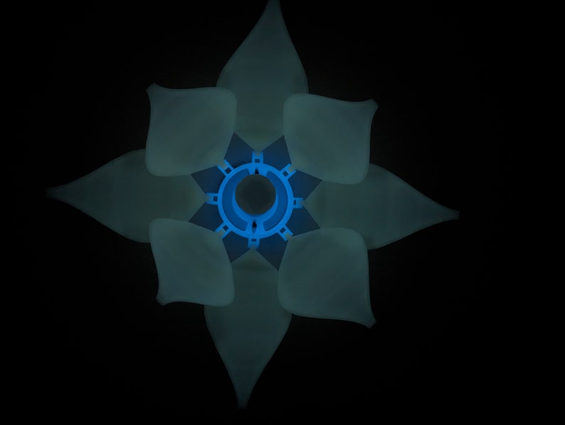 Lotus-inspired Ceiling Lamp (digital File) - Etsy