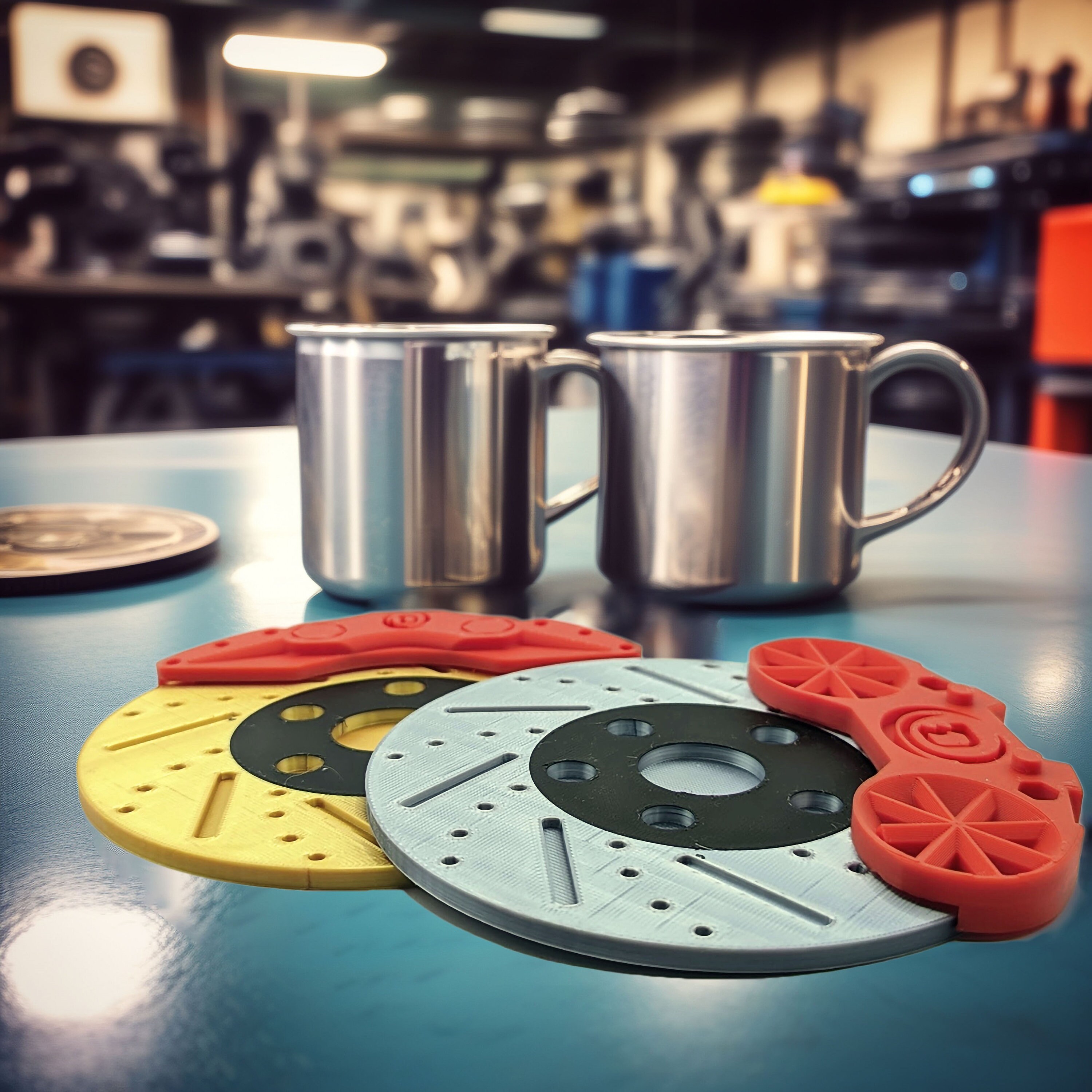Removable Brake Disc Coasters (digital Files) - Etsy