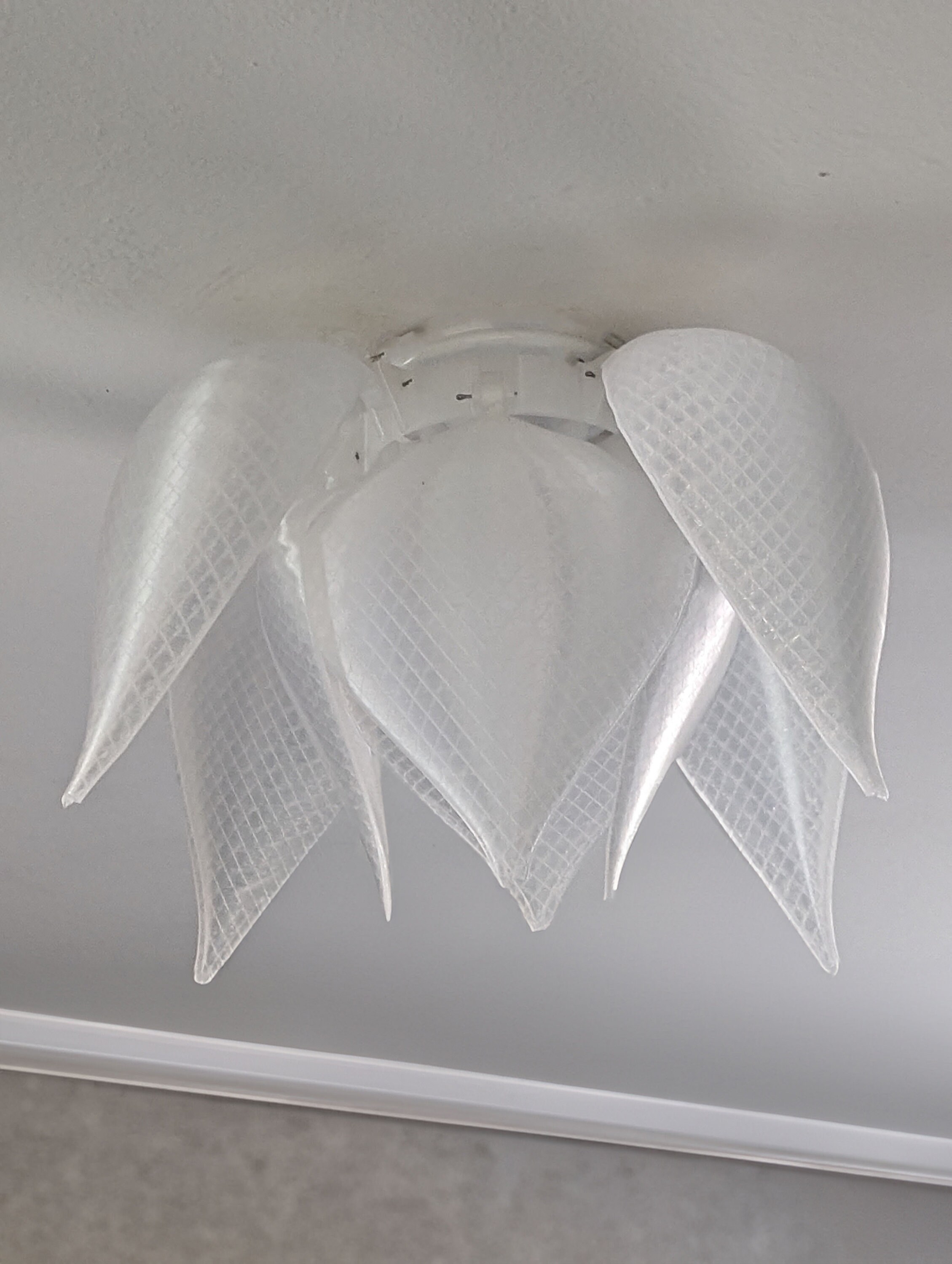 Lotus-inspired Ceiling Lamp (digital File) - Etsy