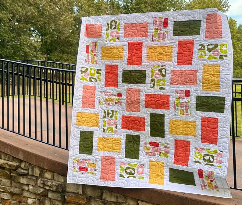 Ready-to-sew Quilt Kit, Basket Weave Quilt Pattern Included. Ready-to ...