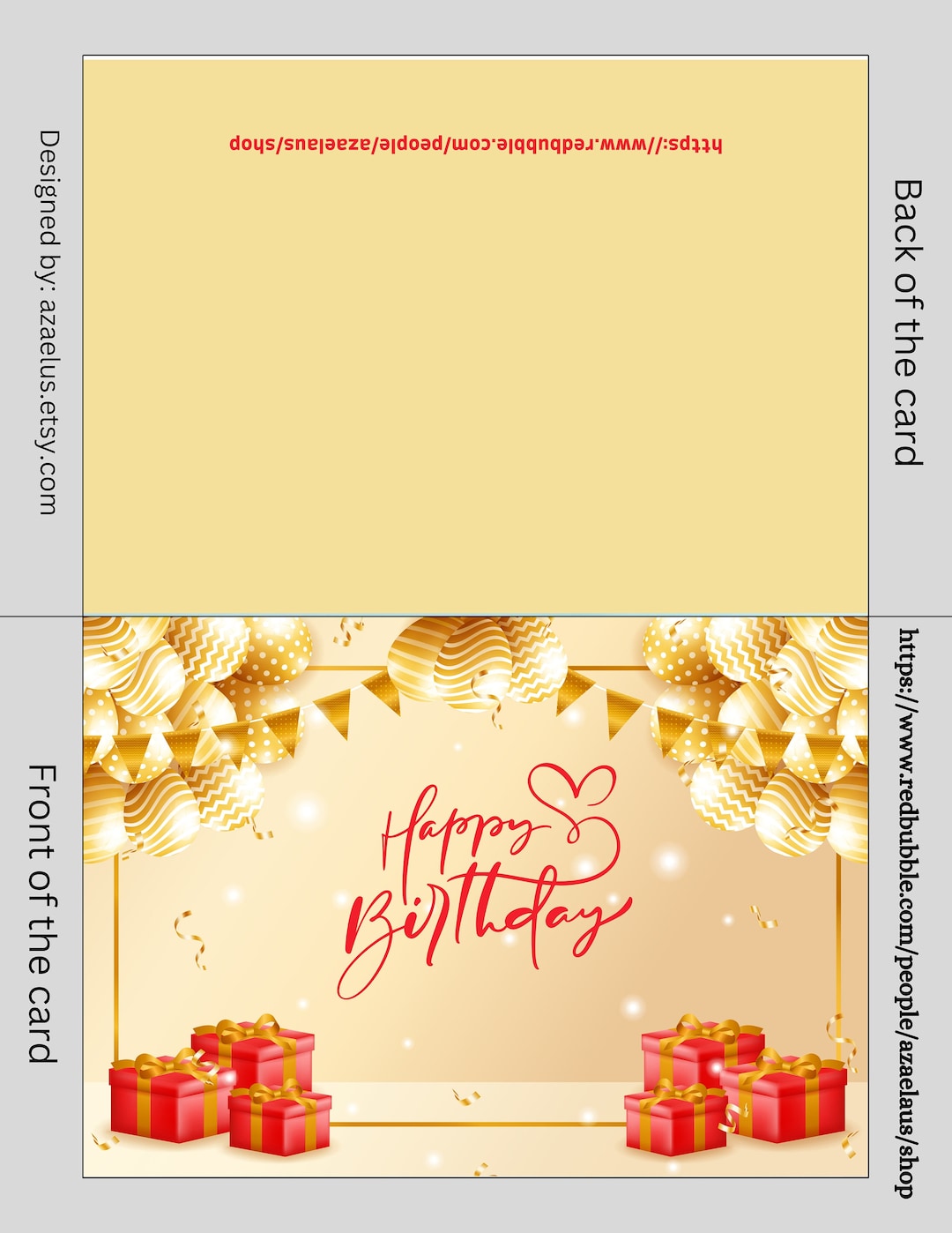 Birthday Card, Digital Download, Printable - Etsy Australia