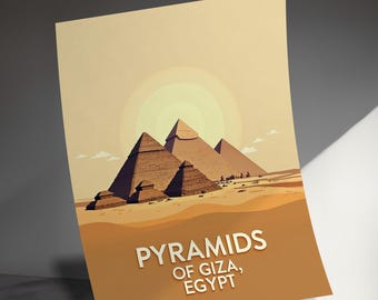 Pyramids Giza - Etsy