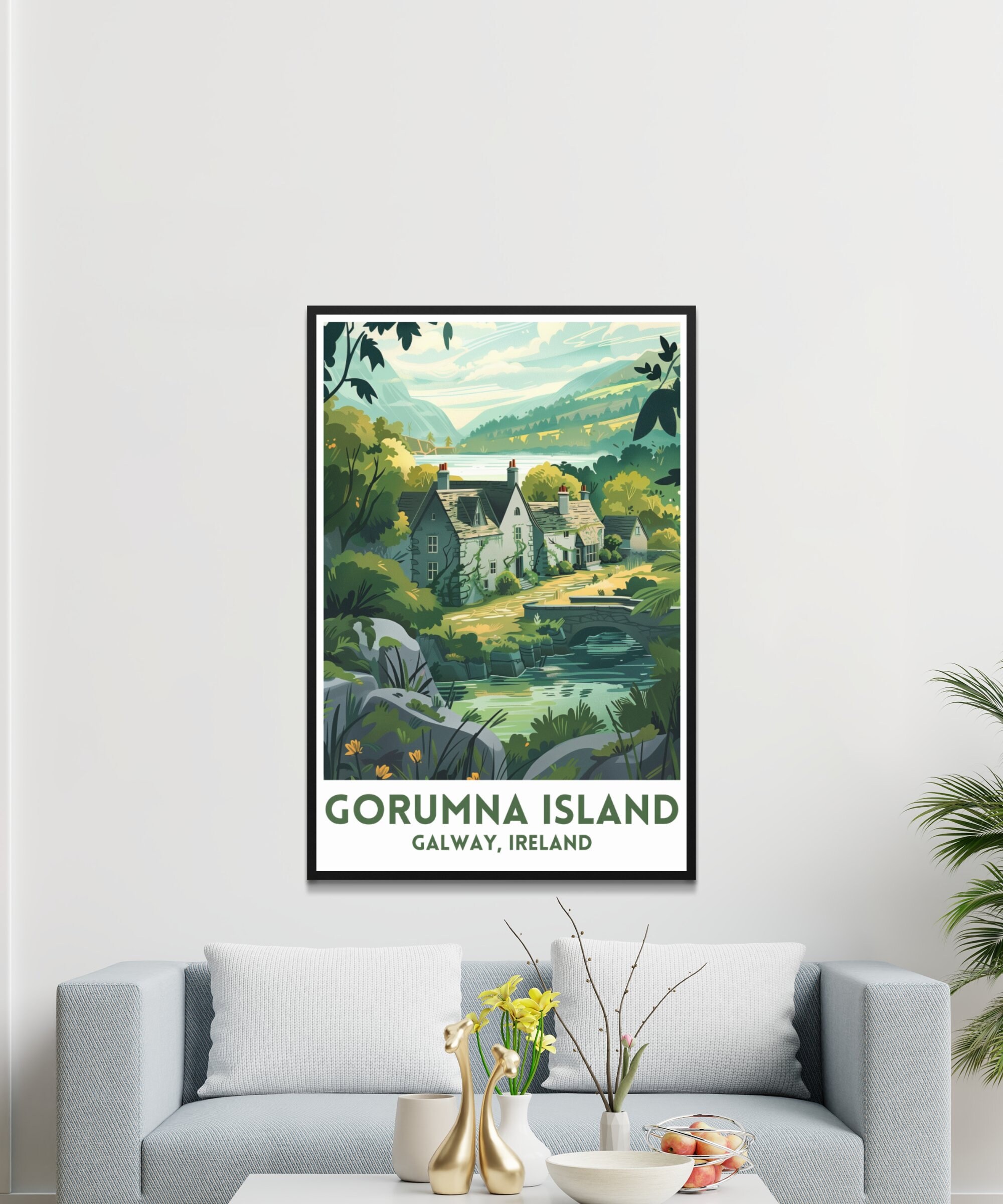 Gorumna Island Digital Print, Galway Ireland Landscape, Instant ...