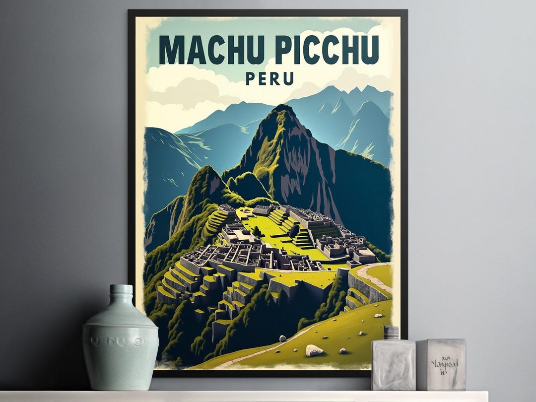 Machu Picchu Peru Wall Art Digital Download, Poster Print, High ...