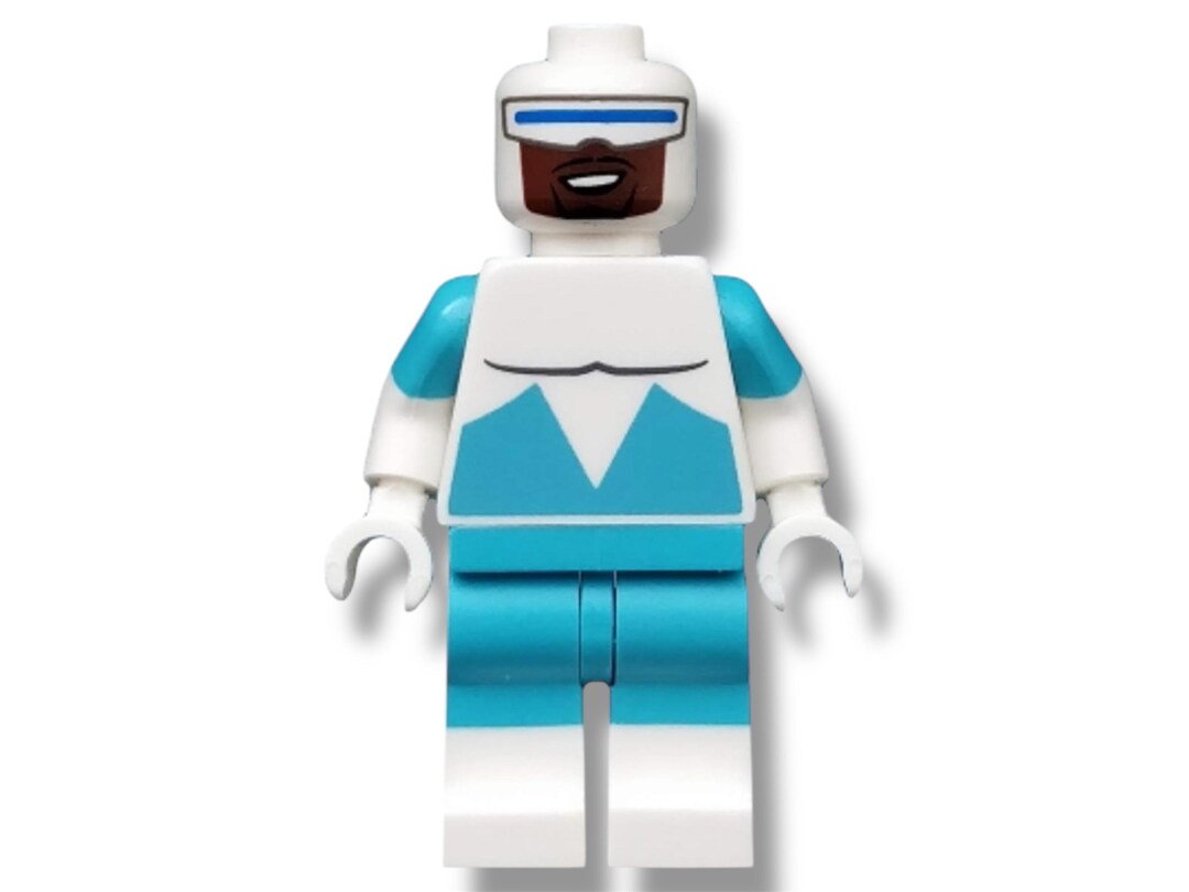 Lego Minifigure Minifigures Disney Frozone - Etsy