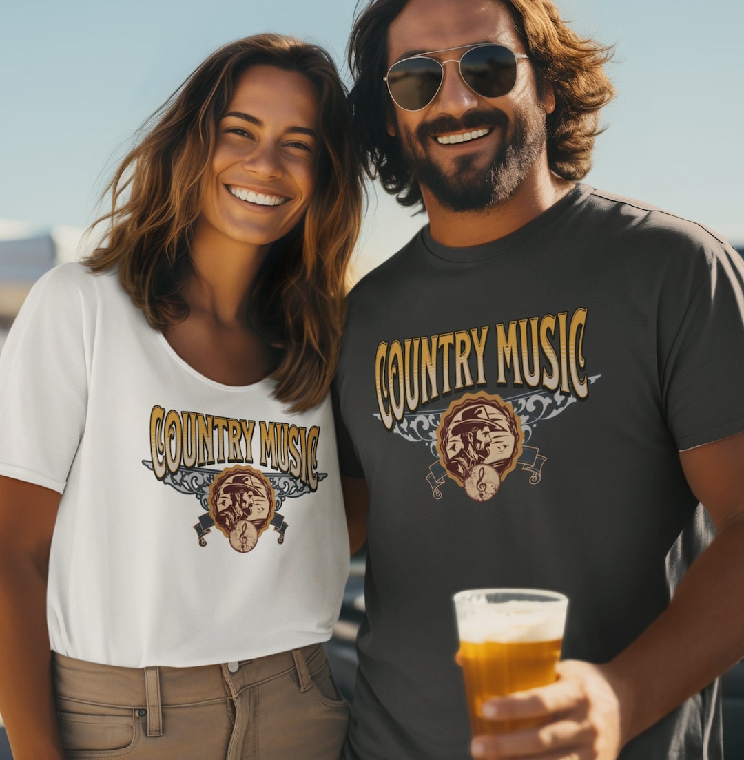 Vintage Country Music Graphic T-shirt, Classic Western Band Tee, Unisex ...