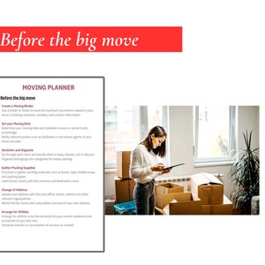 Moving Planner Ultimate Guide to Organize Your Move Checklists and Tips ...