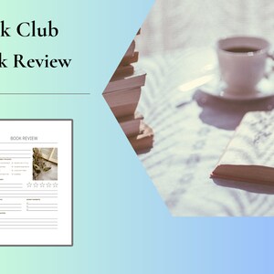 Ultimate Book Club Planner, Printable Reads Tracker, Reading Group ...