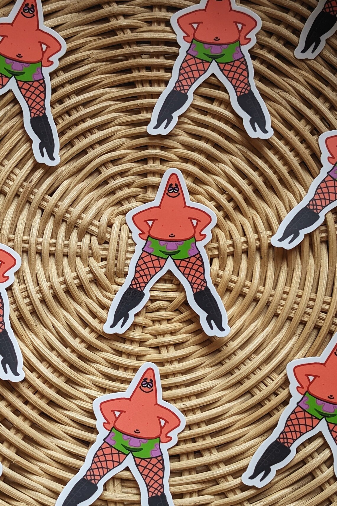 Sassy Starfish in Heels Vinyl Sticker for Phone Case, Water Bottle ...