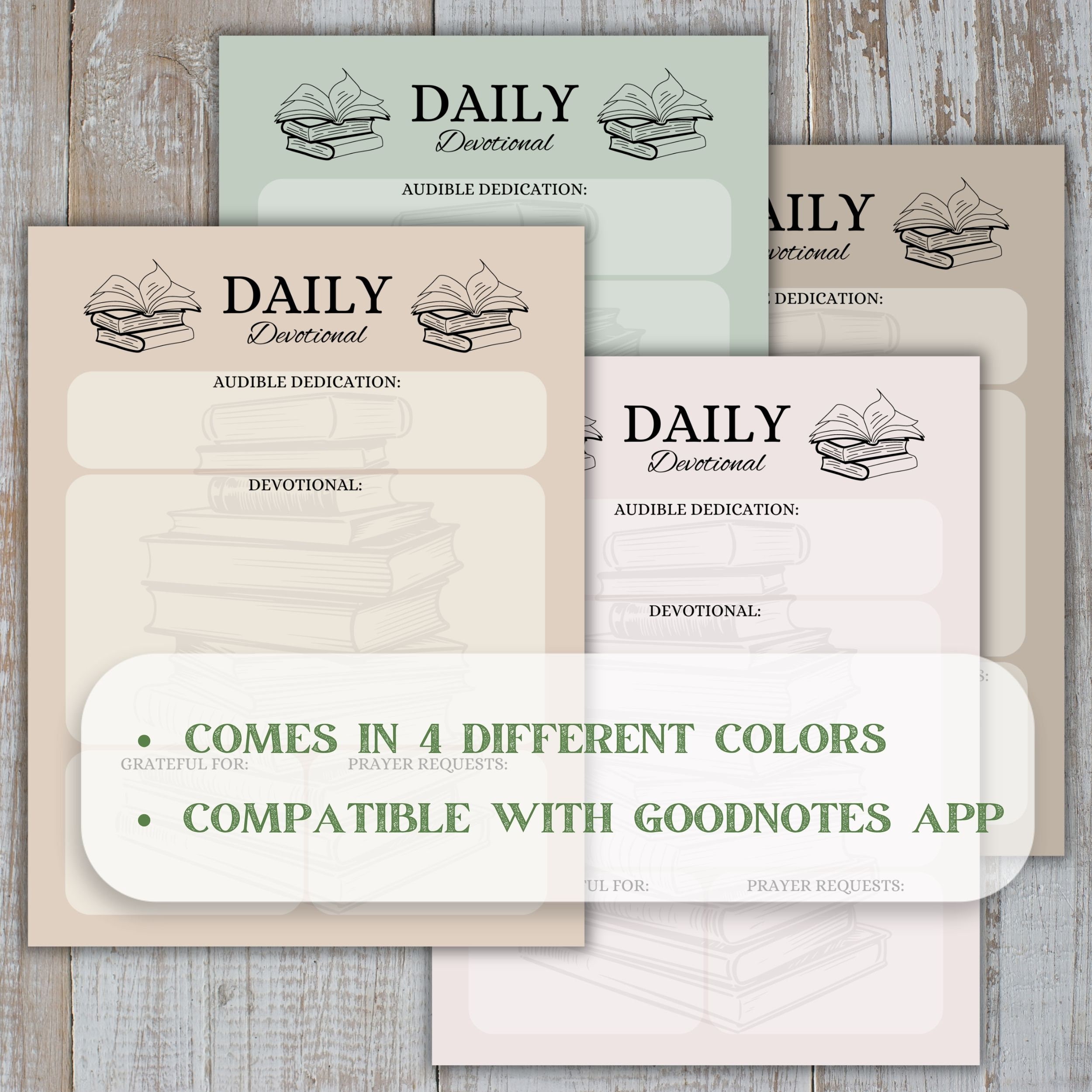 Daily Devotional Journal/digital Devotional Printable/bible Study ...