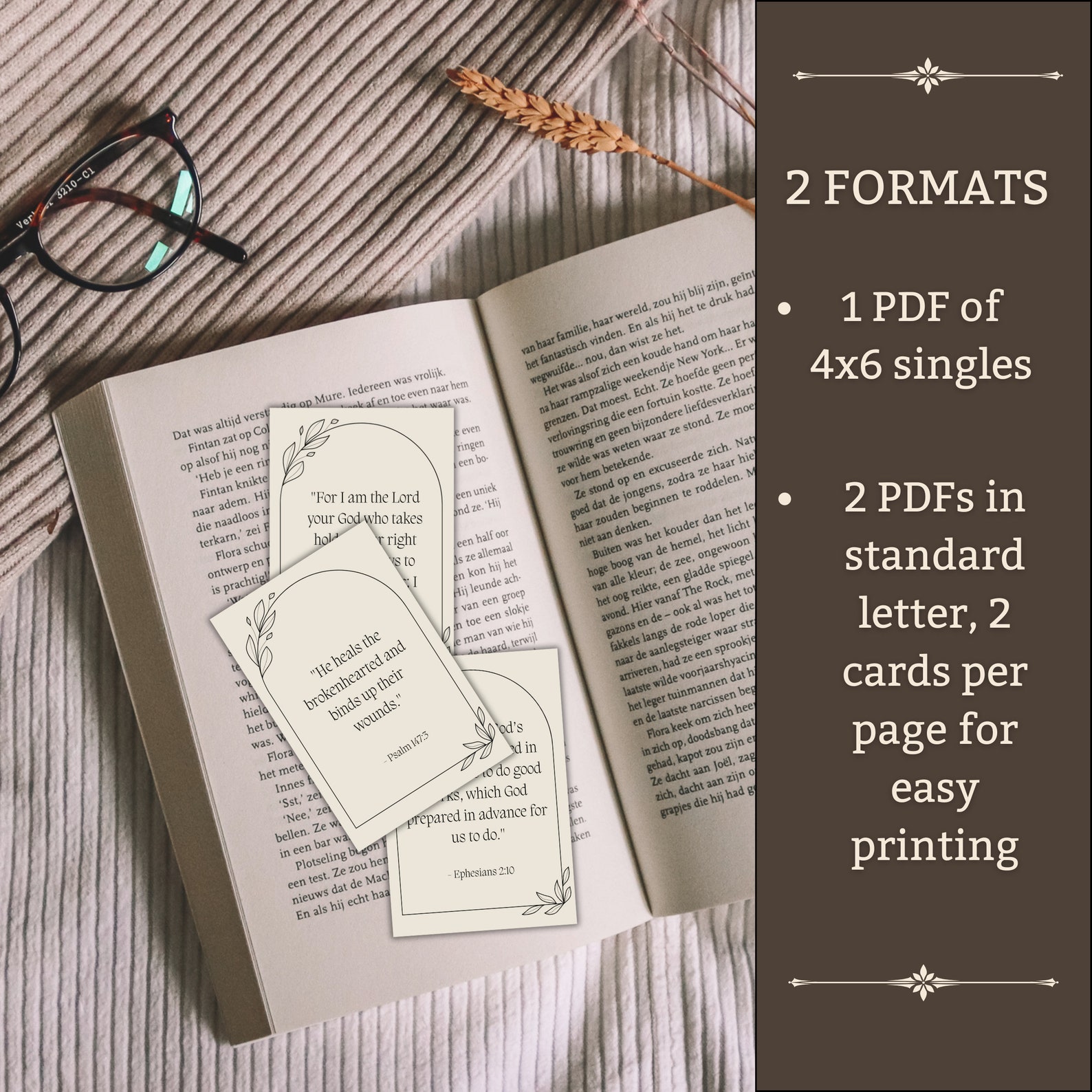Printable Scripture Cards,4x6 Scripture Cards, Simple Bible Verse Cards ...