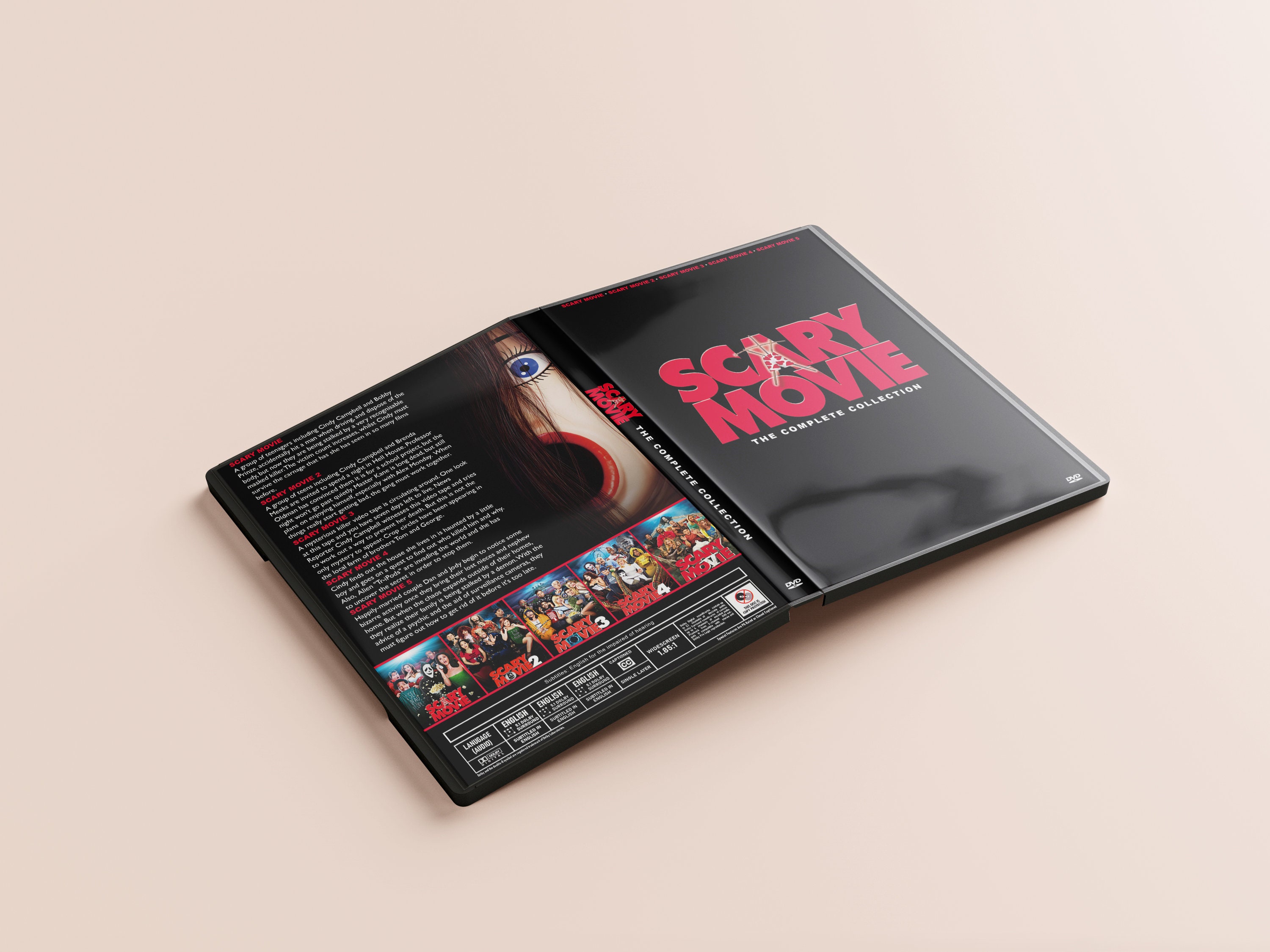 Scary Movie the Complete Collection DVD - Etsy