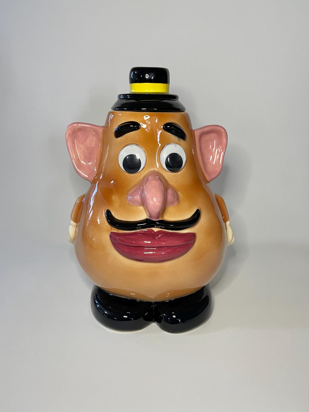 Vintage 1990s Mr. Potato Head Cookie Jar by J.D. James- Mr. Googly Eyes ...