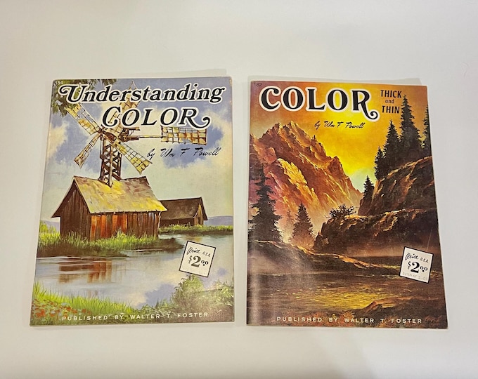 Vintage 1960s Understanding Color Painting Guidebooks- Set of Two- by ...