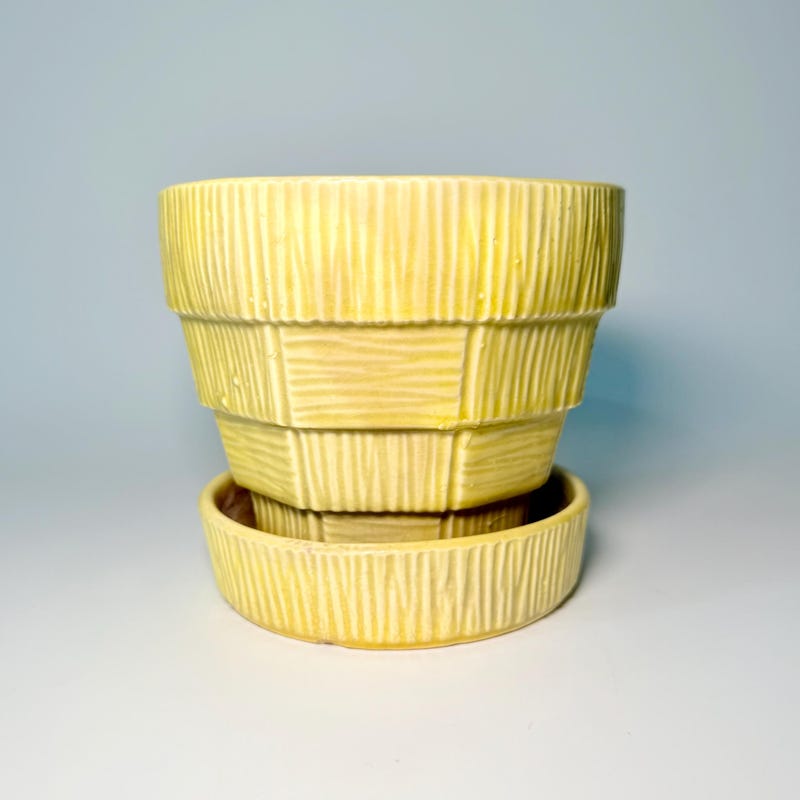 1950s Large Pot Planter - Etsy