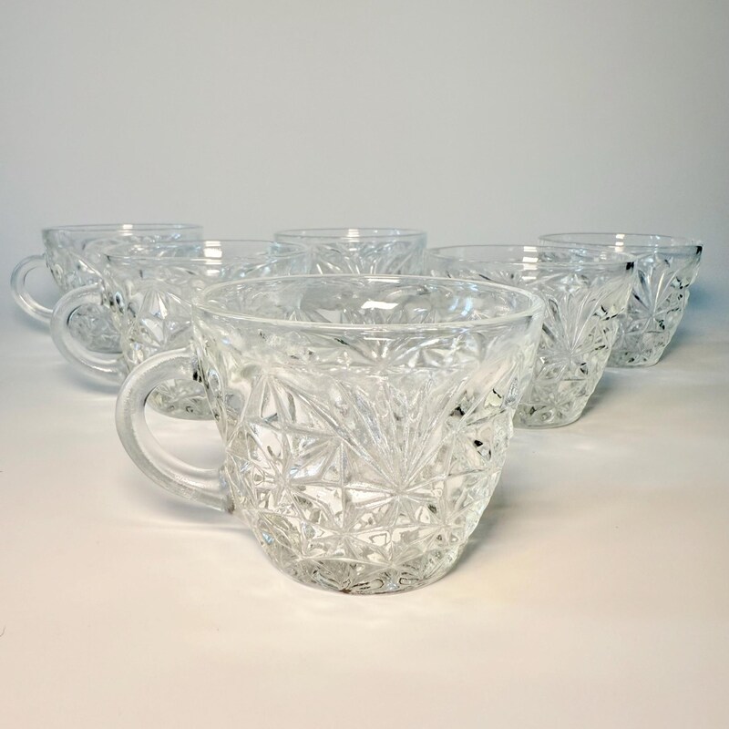 Vintage Punch Cups - Etsy