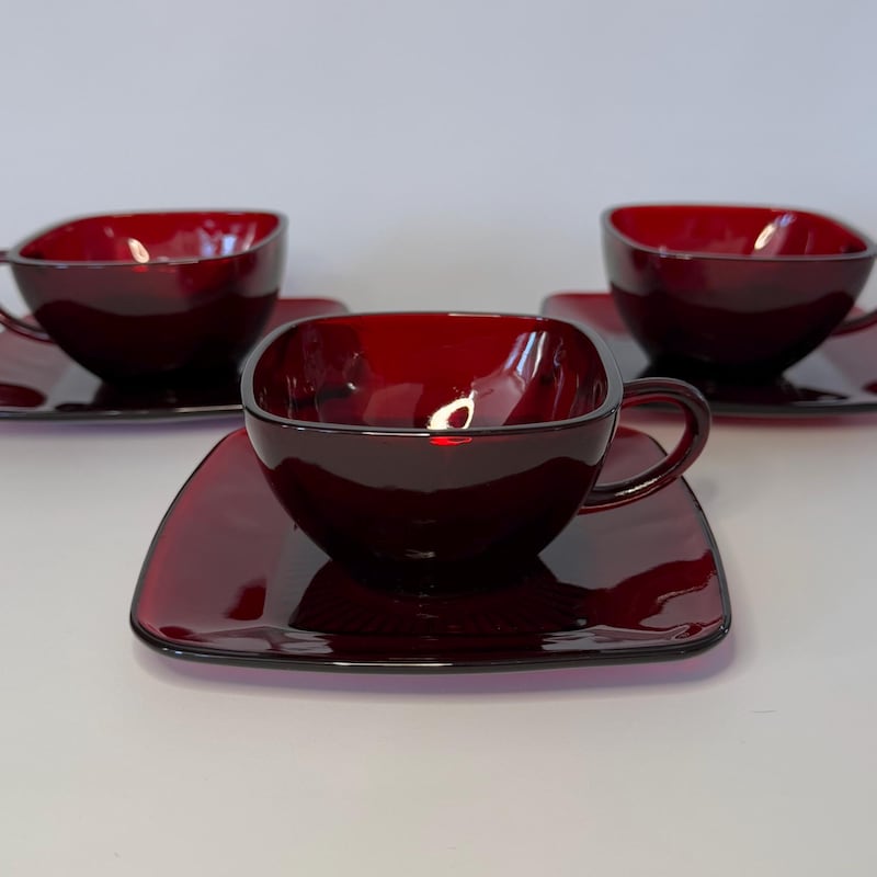 Square Tea Cup - Etsy