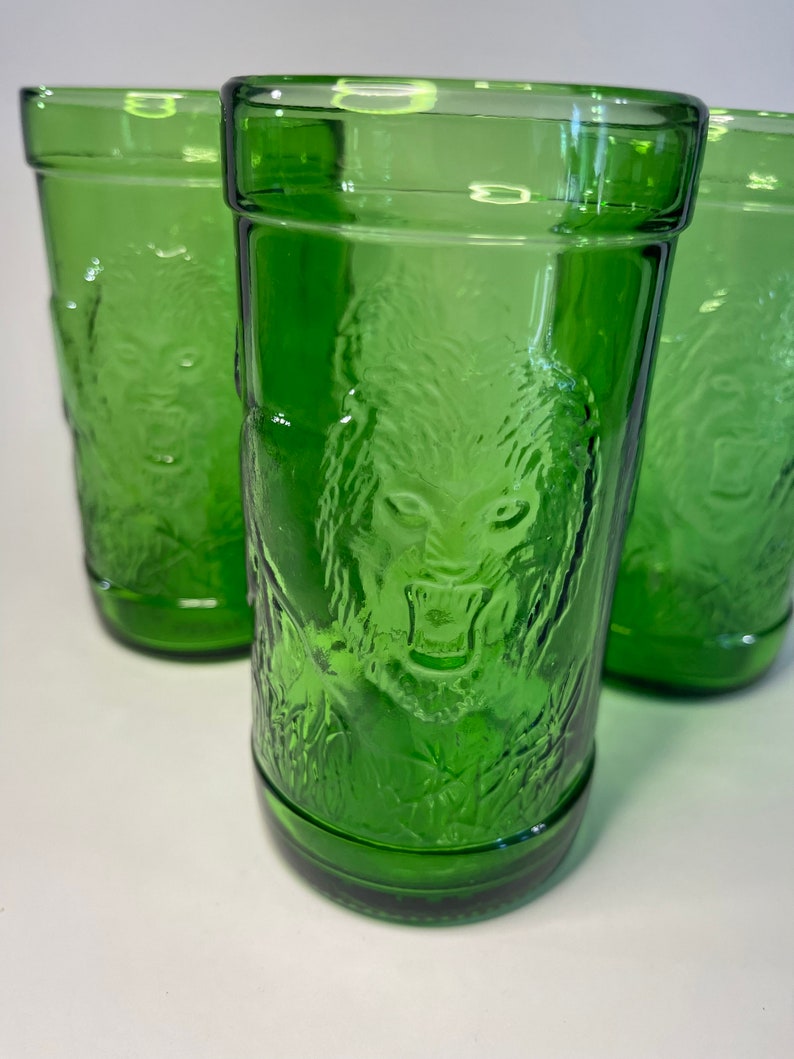 Vintage Repurposed Simba Cola Bottle Glasses Set of 3 RARE Unique ...