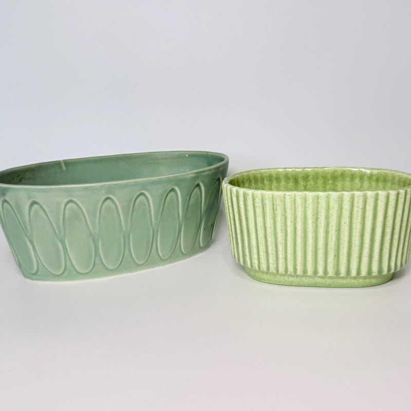 Vintage Red Wing Planter - Etsy
