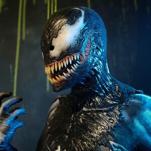 Realistic Venom Mask - Etsy