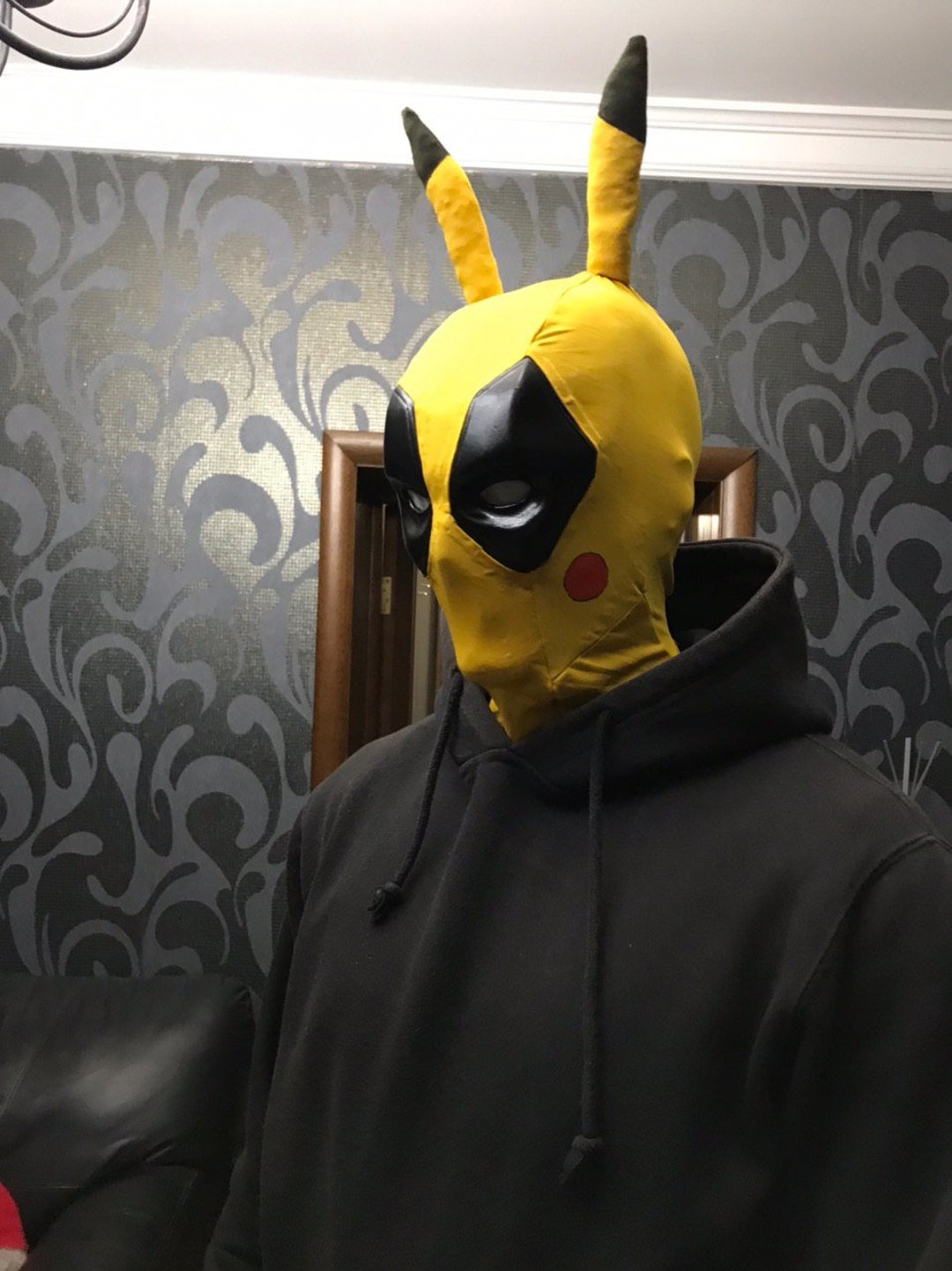 Pikapool Mask / Pikapool Cosplay / Pikapool Helmet - Etsy