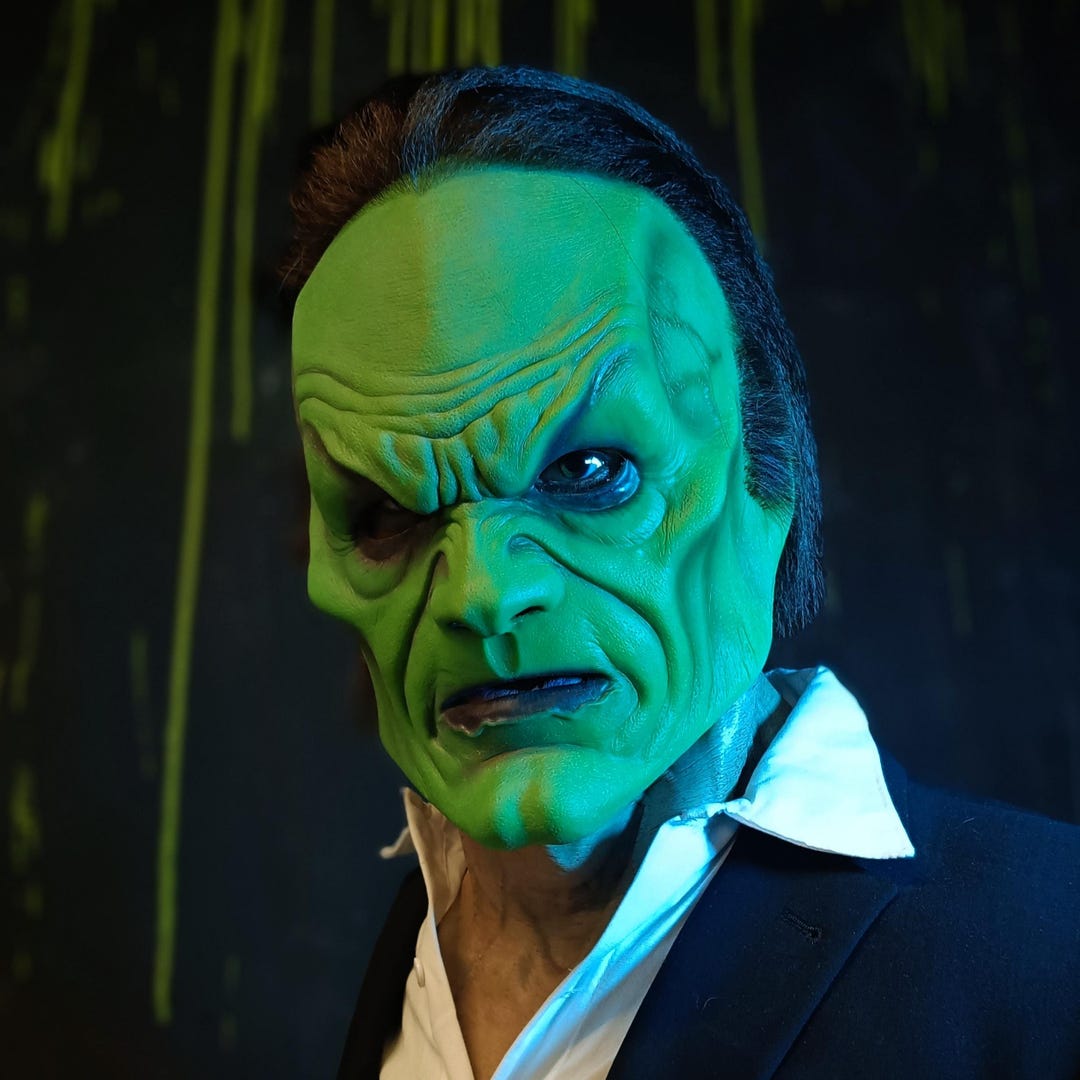 Silicone Mask Dorian Tyrell From the Movie «mask 1994» - Etsy