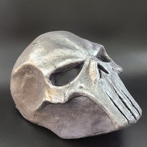 White Skull Mask Helmet, Cosplay - Etsy