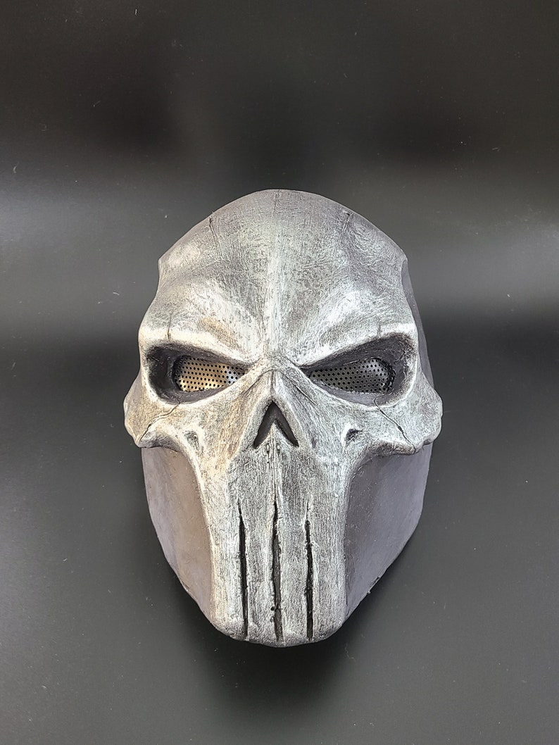 White Skull Mask Helmet, Cosplay - Etsy