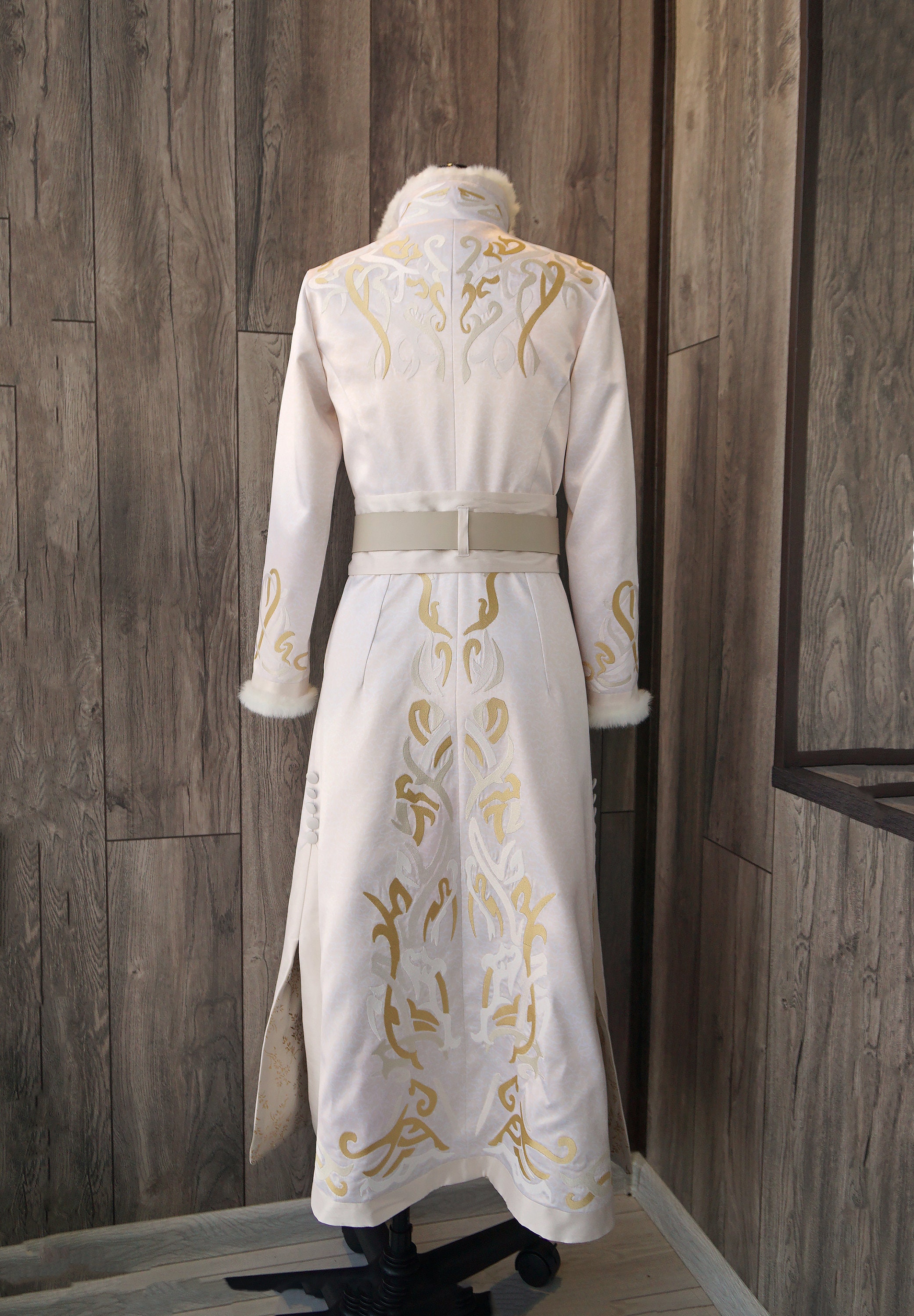Genya Safin Milky White Kefta Shadow and Bone Grisha Cosplay - Etsy