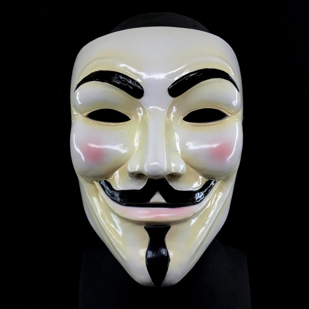 Anonymous Mask Guy Fawkes - Etsy