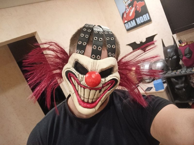Sweettooth Mask / Clown Mask / Twisted Metal Mask - Etsy