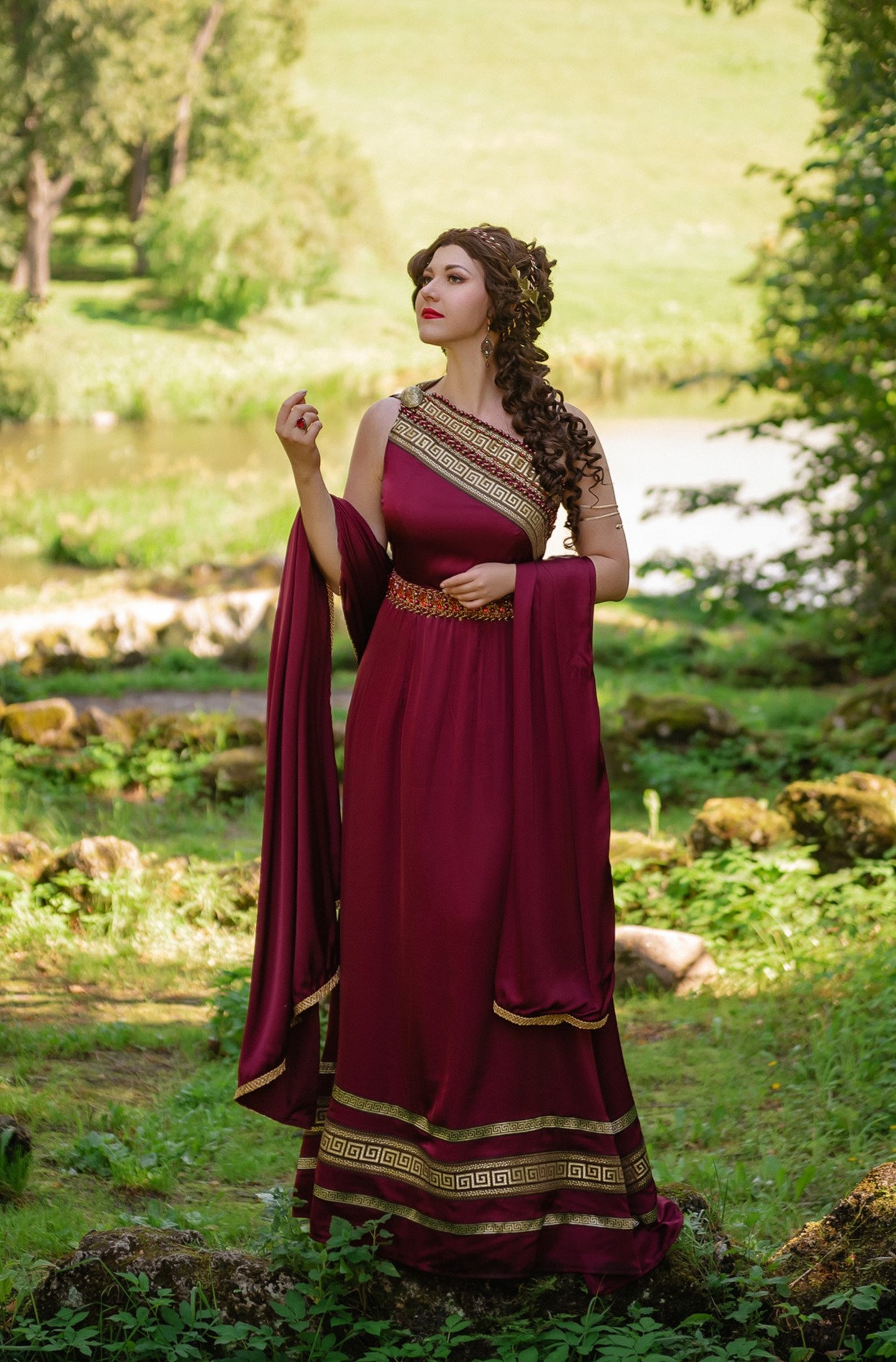 Costume persephone dressstole - Etsy