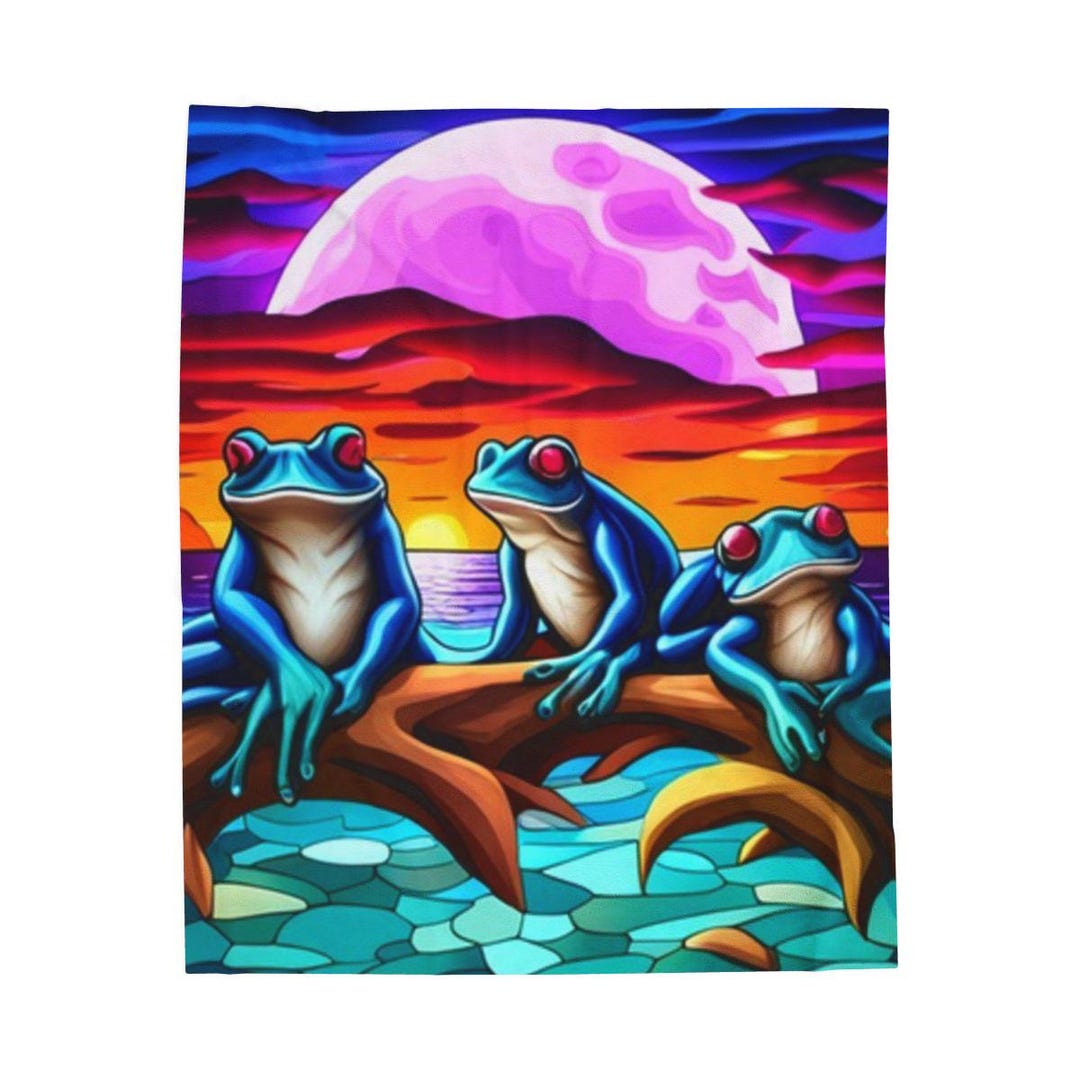 Frog Blanket for Teen Boys/girls Gifts Frog Throws for Boys Bedroom ...