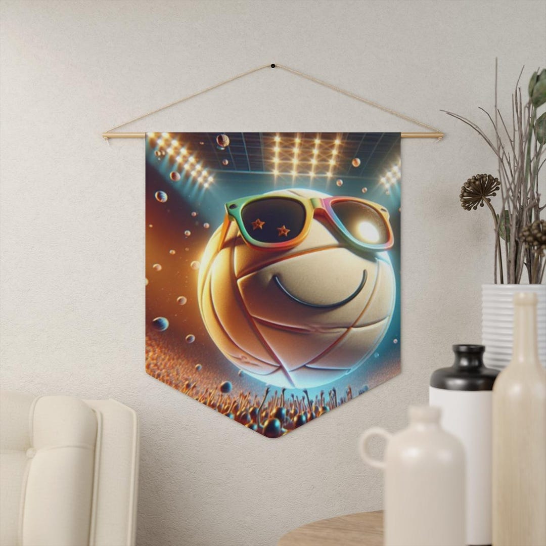 Volley Ball Pennant Funny Memes Volley Ball Tapestry Wall Hanging Teen ...