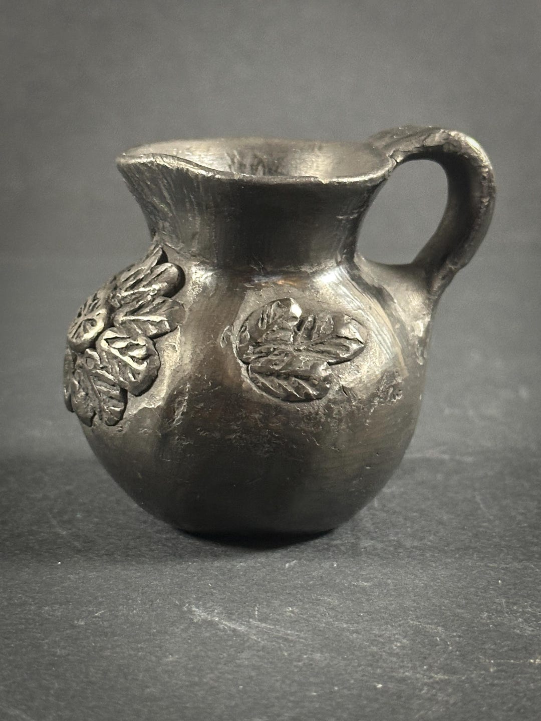 Handmade Pottery Dona Rosa SB Coyote Oaxaca Mexico Miniature Pitcher 2 ...