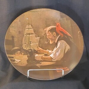 Norman Rockwell - Limited Edition - "the Ship Builder" Plate Number ...