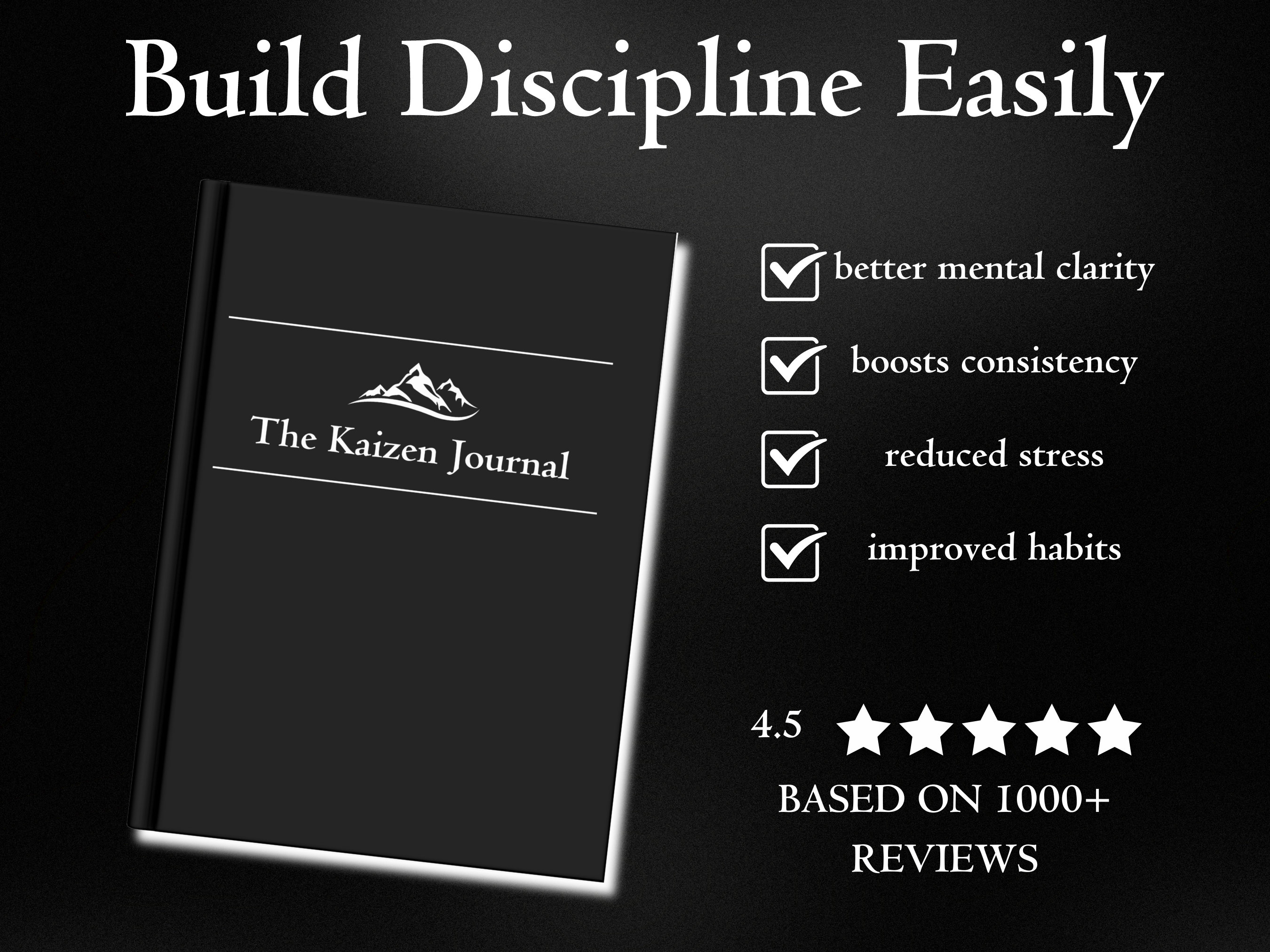 The Kaizen Journal: How to Improve Daily Self Help Good Habits ...