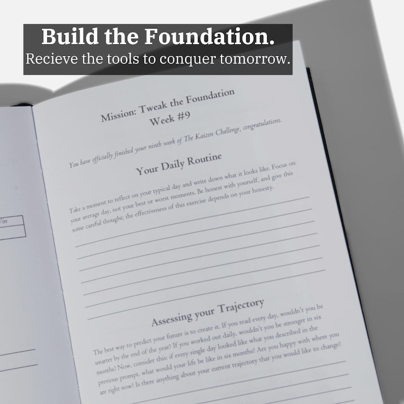 Kaizen Challenge Planner: 20-week Habit Tracker Journal - Etsy