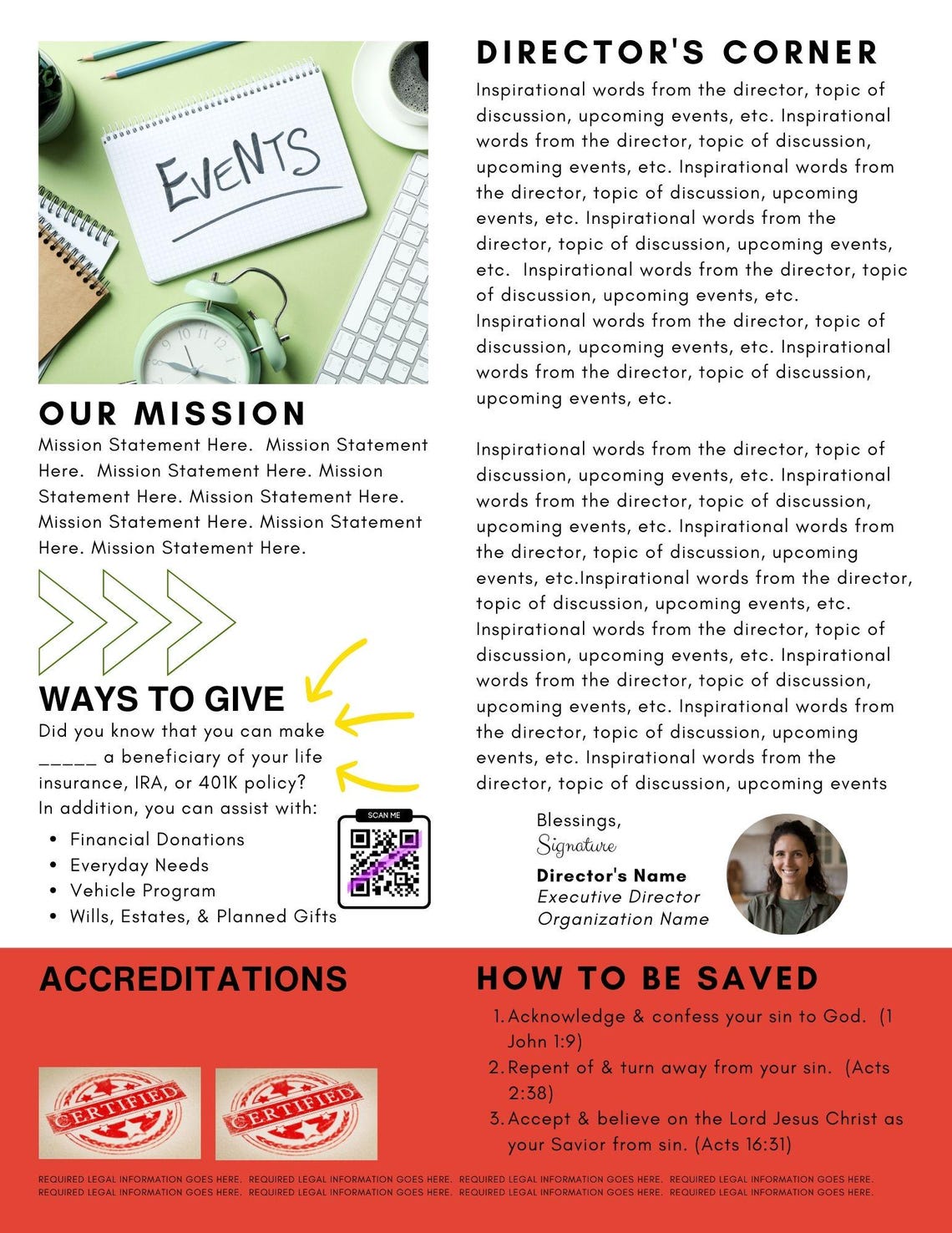 Summer Newsletter Template - Canva, Fully Editable - Etsy
