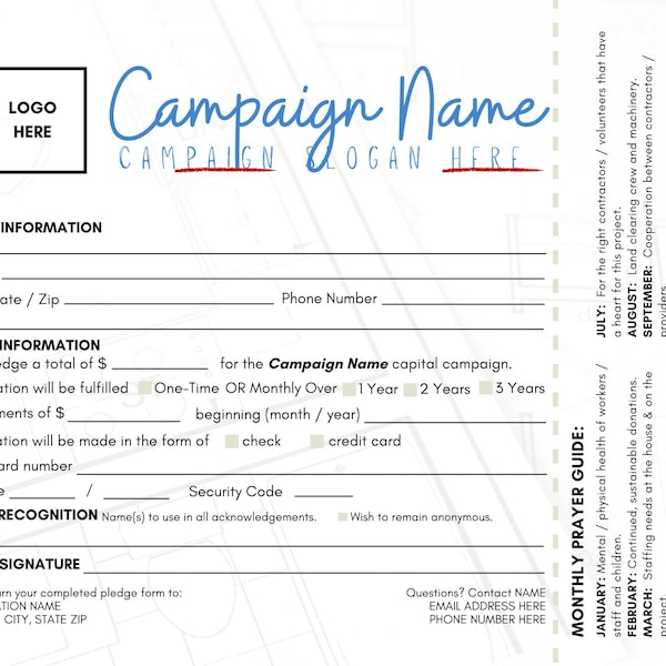 Donation Card - Etsy