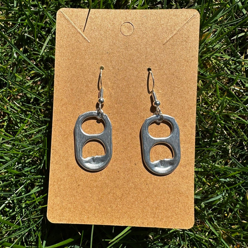 Pop Tab Earrings - Etsy