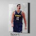 Nikola Jokić Poster, Nikola Jokic Print, Canvas Print, Kids Decor, Man ...