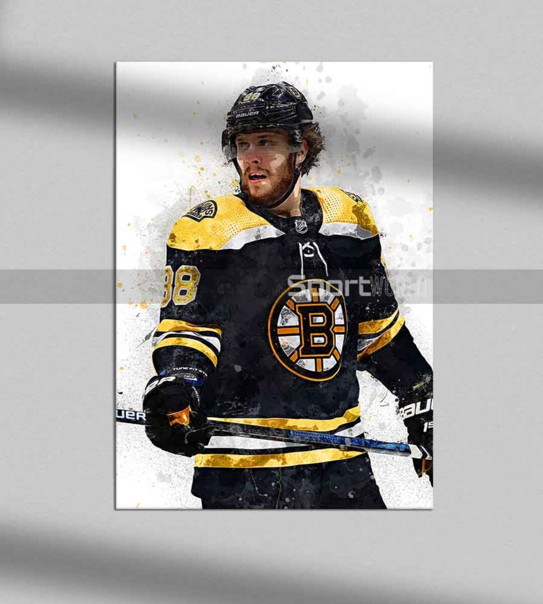 David Pastrnak Poster: Hockey Art Print, Kids Room Decor - Etsy