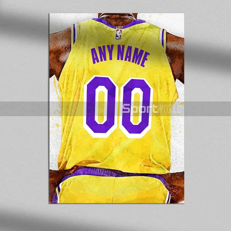 Lakers Canvas - Etsy