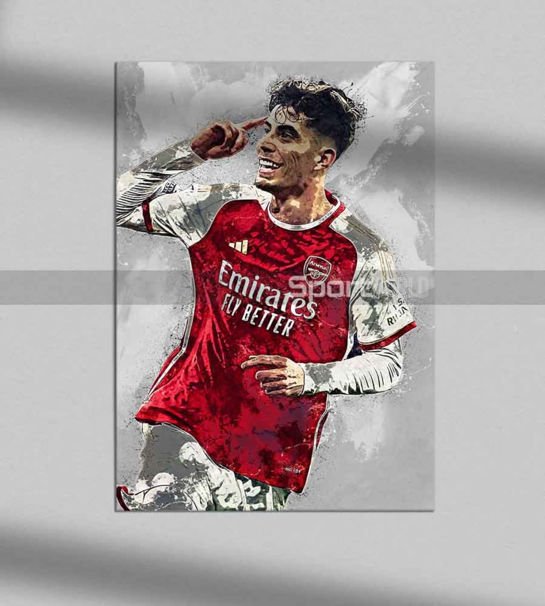 Kai Havertz Poster, Havertz Canvas Print, Kids Decor, Man Cave Gift ...