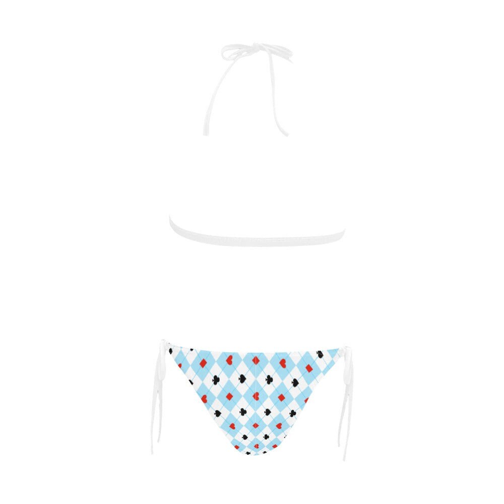 Wonderland Buckle Front Rave String Bikini alice in Wonderland ...