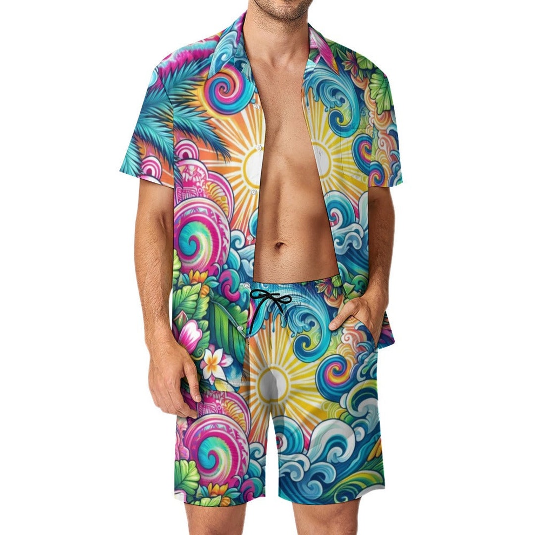 Euphoric Tides Men's Rave Swimwear - Etsy