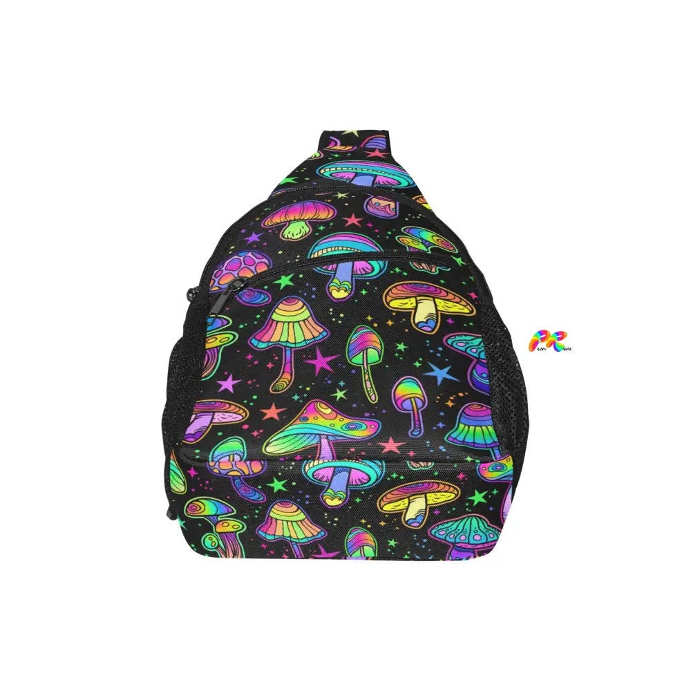 Fungi Dreamscape Rave Chest Bag rave Essentials, EDM Festival ...